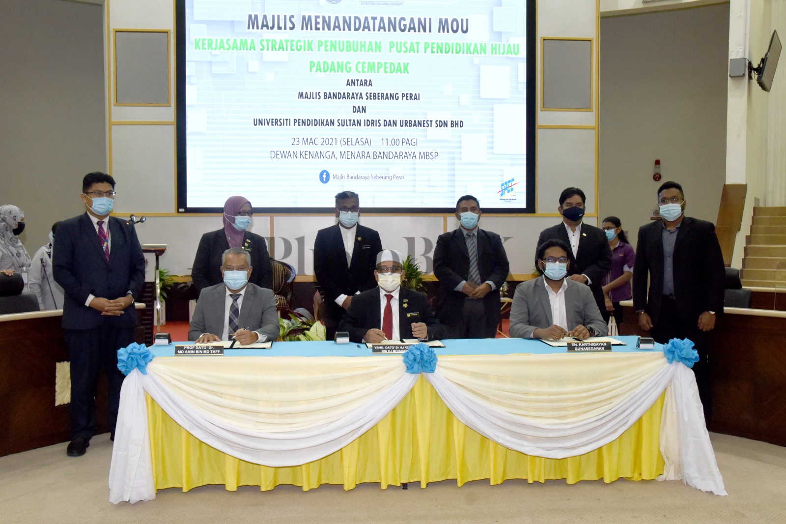 Majlis Menandatangani MOU - Kerjasama Strategik Penubuhan Pusat Pendidikan Hijau Padang Cempedak ...